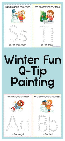 Q tip coloring pages